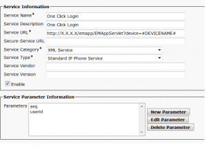 One Click Login Logout Extension Mobility Enterprise Feature