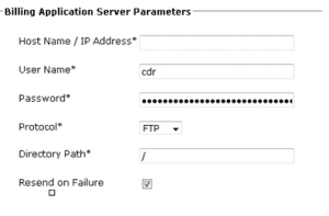 Configuring External Billing Server on CUCM