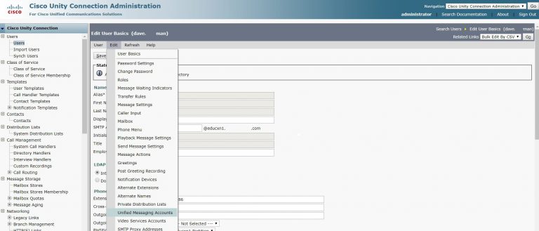 Unified Messaging with Cisco Unity Connection & Office 365