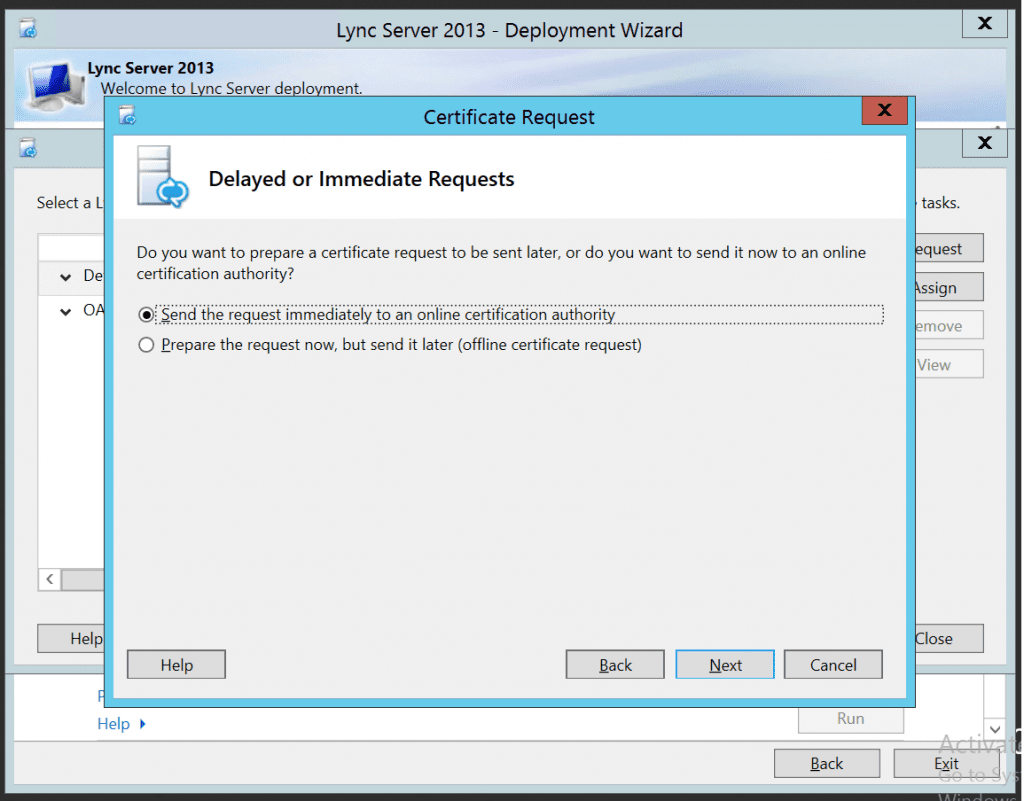 Installing Lync 2013 in Lab – Install or Update Lync Server System
