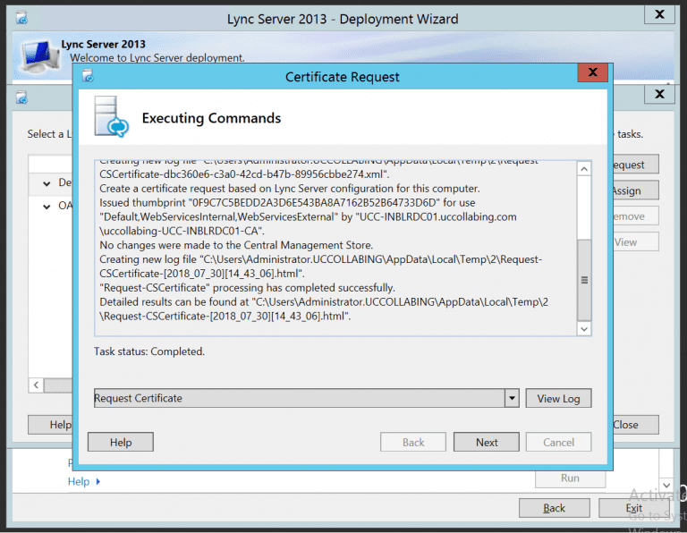 Installing Lync 2013 in Lab – Install or Update Lync Server System