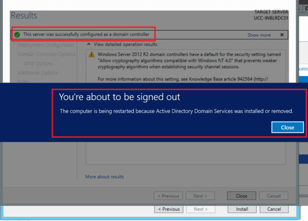 Installing Lync 2013 in Lab - Domain Controller Setup