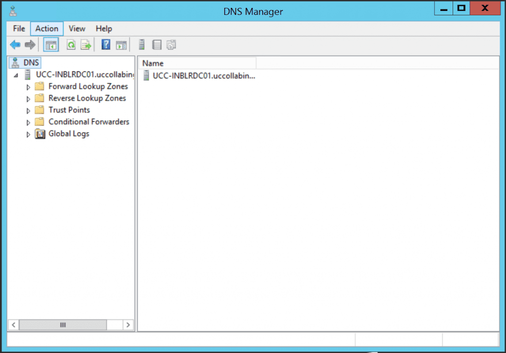 Installing Lync 2013 in Lab – Configuring DNS records