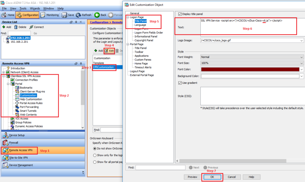 Cisco Any Connect with DUO MFA