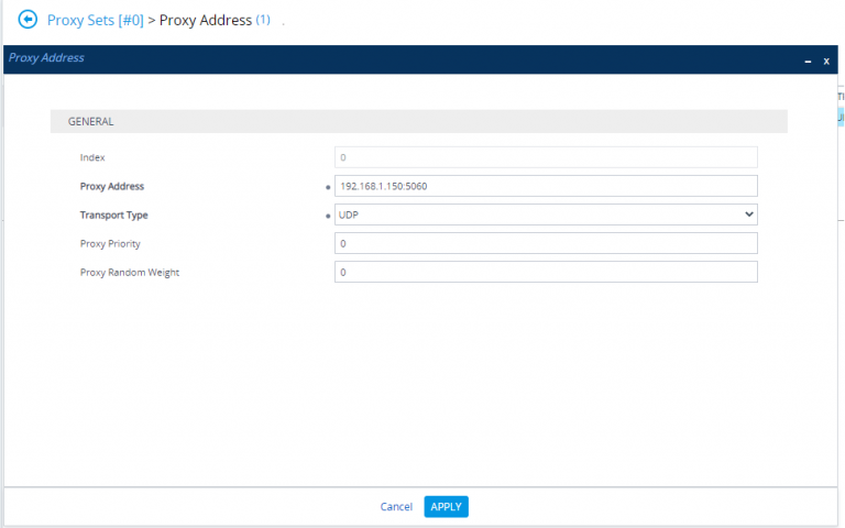 Configuring Audiocodes SBC to integrate with CUCM