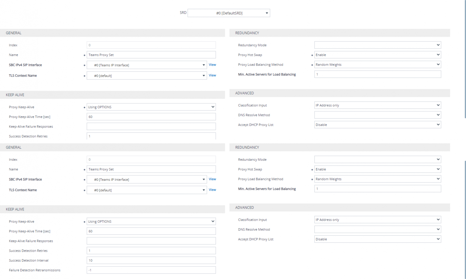 Teams Direct Routing with CUCM using Audiocodes SBC