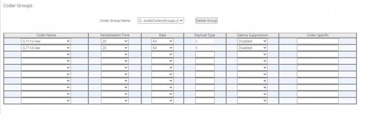 Configuring Audiocodes SBC to integrate with CUCM